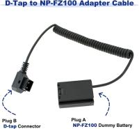 China Alvin's Sony NP-FZ100 D-Tap Coiled Dummy Battery for A7/A9/FX3 Series for sale