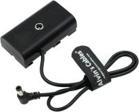China Alvin's Atomos/SmallHD NP-F550 Dummy Battery to DC Right Angle Power Cable for sale