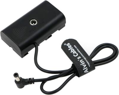 China Alvin's Atomos/SmallHD NP-F550 Dummy Battery to DC Right Angle Power Cable for sale