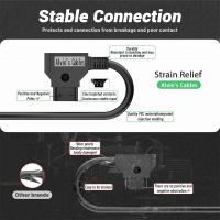 China Alvin's NP-F550 to D-Tap Coiled Cable for Sony/Atomos | Upgraded for sale