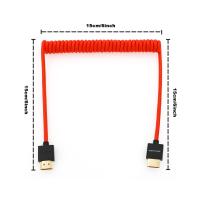 China Alvin's HDMI 2.1 Coiled Cable for Atomos Ninja V, Z-CAM, Sony, Canon for sale