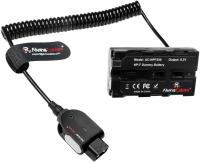 China Alvin's NP-F to D-Tap Coiled Cable for SmallHD/Atomos Monitor Power for sale