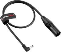 China Alvin's XLR 4-Pin to 5.5x2.1mm DC Right Angle Power Cable for Canon C70, BMD, Atomos for sale