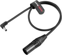 China Alvin's XLR 4-Pin to 5.5x2.1mm DC Right Angle Power Cable for Canon C70, BMD, Atomos for sale