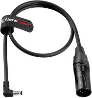 China Alvin's XLR 4-Pin to 5.5x2.1mm DC Right Angle Power Cable for Canon C70, BMD, Atomos for sale