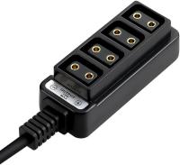 China Alvin's Cables 0S 4 Pin to 4 Port D-tap Female Power Splitter Cable for ARRI Trinity Focus Power Out 60cm| 2ft for sale