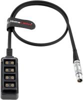 China Alvin's Cables 0S 4 Pin to 4 Port D-tap Female Power Splitter Cable for ARRI Trinity Focus Power Out 60cm| 2ft for sale