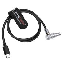 China Alvin's Right Angle 9-Pin to USB-C Control Cable for DJI Focus Pro & RED Komodo, 60cm for sale