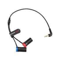 China Alvin's Cables RØDE Wireless GO II/MixPre 3.5mm TRS to Dual XLR M Unbalanced Breakout Cable 45cm for sale