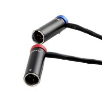 China Alvin's Cables RØDE GO II/Canon C70 3.5mm TRS to Dual TA3M Mini XLR Breakout Cable 45cm for sale