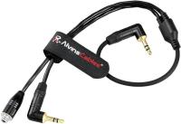 China Alvin's Cables Tentacle Sync TRS 3.5mm Microphone Y-Cable for Camera/Mic, 30cm/12in for sale