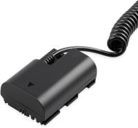 China Alvin's Cables USB-C Type-c to LP-E6P Dummy Battery Power Coiled Cable for Canon EOS R5 Mark ll/ R5/ R6 Mark ll/ R6/ R7/ R Camera for sale