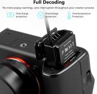 China Alvin's Cables NP FZ100 Dummy Battery to D tap Coiled Power Cable for Sony A7III A7RIII A7SIII A7C A7IV A9 FX3 Camera for sale