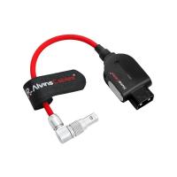 China Alvin's Cables Smart-Dtap to Rotatable Right Angle 0B 2 Pin Male for Blackmagic Pyxis| SmallRig, Ultra-Soft Red Cable, 15cm|6inches for sale