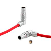 China Alvin's Cables Smart-Dtap to Rotatable Right Angle 0B 2 Pin Male for Blackmagic Pyxis| SmallRig, Ultra-Soft Red Cable, 15cm|6inches for sale