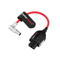 China Alvin's Cables Smart-Dtap to Rotatable Right Angle 0B 2 Pin Male for Blackmagic Pyxis| SmallRig, Ultra-Soft Red Cable, 15cm|6inches for sale