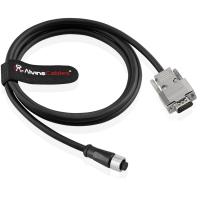 China Alvin's Cables M12 A-Code 12 Pin Female to DB15 Power Trigger Data Cable for Cognex in-Sight Sensor Vision Systems CCB-PWRIO-MOD-05, High Flex 1m| 3.3ft for sale