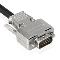 China Alvin's Cables M12 A-Code 12 Pin Female to DB15 Power Trigger Data Cable for Cognex in-Sight Sensor Vision Systems CCB-PWRIO-MOD-05, High Flex 1m| 3.3ft for sale