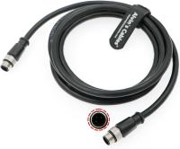 China Alvin's Cables M12 A-Code 3 Pin Male to 3 Pin Male Sensor Actuator Cable for Industrial Sensors, Actuators, I/O Modules, High Flex 1m| 3.3ft for sale