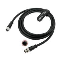 China Alvin's Cables M12 A-Code 3 Pin Male to 3 Pin Female Sensor Actuator Cable for Industrial Sensors, Actuators, I/O Modules, High Flex 1m| 3.3ft for sale