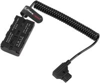 China Alvin's Cables D-tap to NP-F Dummy Battery Power Cable Coiled for Atomos Ninja| SmallHD| Feelworld Monitor, with DC D-tap Port, for Sony NP-F550| F570| F770| F970 for sale