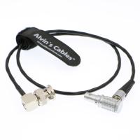 China 5 Pin Lemo To BNC Timecode Cable Right Angle SMPTE Time Code Out ARRI Mini Sound Devices ZAXCOM for sale
