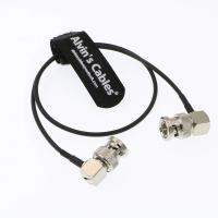 China Blackmagic RG179 Coax BNC Right Angle Male To Male Flexible HD SDI Cable For BMCC Video Camera for sale