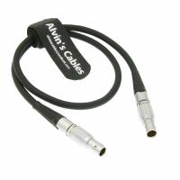China 2 Pin Male To 2 Pin Male Camera Black Power Cable For Teradek Bond ARRI Alexa Camera for sale