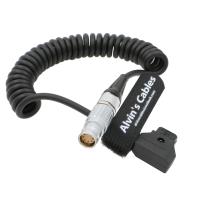 China 8 Pin Lemo Female to D Tap Coiled Power Cable for Arri Alexa Mini Camera for sale
