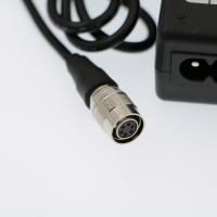 China 110-240V Power Supply Camera Audio Cable 12V Hirose 6 Pin Female Connector For Basler for sale