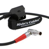 China Zacuto Gratical Eye Viewfinder Follow Focus Cable Right Angle 2 Pin Male To D- Tap for sale