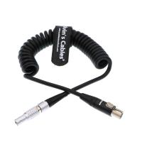 China ARRI RED Cameras 12V Monitor Power Cable Lemo 2 Pin Male to Mini XLR 4 pin Female for sale