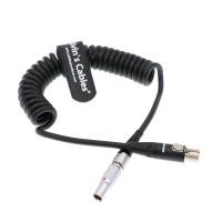 China ARRI RED Cameras 12V Monitor Power Cable Lemo 2 Pin Male to Mini XLR 4 pin Female for sale