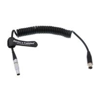 China ARRI RED Cameras 12V Monitor Power Cable Lemo 2 Pin Male to Mini XLR 4 pin Female for sale