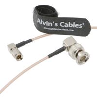 China Alvin's Cables Blackmagic DIN 1.0/2.3 Mini BNC Right Angle to BNC Male 75ohm RG179 HD SDI Cable for sale