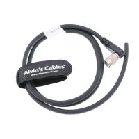 China Trigger Strobe PWS Camera Power Cable TIS GigE Camera Hirose 6 Pin Female Right Angle To Open End A Type for sale