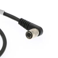 China Trigger Strobe PWS Camera Power Cable TIS GigE Camera Hirose 6 Pin Female Right Angle To Open End A Type for sale