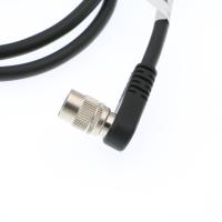 China Trigger Strobe PWS Camera Power Cable TIS GigE Camera Hirose 6 Pin Female Right Angle To Open End A Type for sale