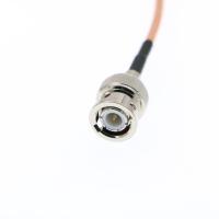 China DIN 1.0 23 Mini BNC to BNC Male HD SDI 6G Double Shield Cable for Blackmagic HyperDeck Shuttle Easier to Plug and Unplug for sale