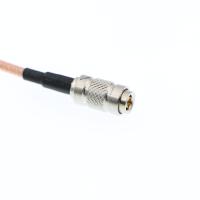 China DIN 1.0 23 Mini BNC to BNC Male HD SDI 6G Double Shield Cable for Blackmagic HyperDeck Shuttle Easier to Plug and Unplug for sale