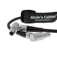 China Alvin's Cables Nucleus M 7 Pin Male to 7 Pin Motor to Motor Connection Cable Right Angle for sale