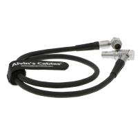 China Right Angle Male 2 Pin To 2 Pin Arri Alexa Mini Audio Cable Teradek Bond for sale