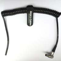 China 2 Pin Right Angle to Flying Coiled Twist Cable for Teradek ARRI Alexa Camera for sale