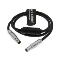 China Nucleus M Run Stop Arri Power Cable Fischer 3 Pin Male To 7 Pin Male For Tilta for sale