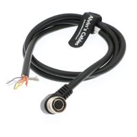 China 12 Pin Hirose Right Angle Female to Open End Shield Cable for Sony Basler Cameras for sale