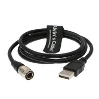 China 4 Pin Hirose Male to USB Data Cable for Camera for Windows7 and Windows8 for sale