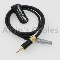 China Mini Audio Arri Power Cable 5 Pin Male To Right Angle 3.5mm TRS Connector 1 Year Warranty for sale