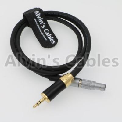 China Mini Audio Arri Power Cable 5 Pin Male To Right Angle 3.5mm TRS Connector 1 Year Warranty for sale