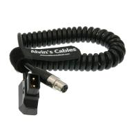 China Alvin's Cables TV Logic Monitor Power Cable D Tap to Mini XLR 4 Pin Female for ARRI RED Camera for sale