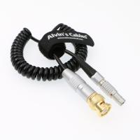 China BNC To 5 Pin Male Time Code Coiled Cable For ARRI Mini Sound Devices Zaxcom for sale